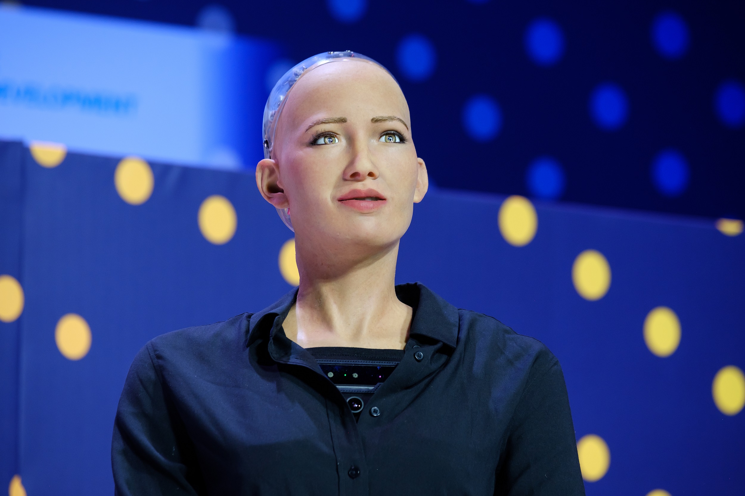 D nyaca nl Robot Sophia lk Kez T rkiye ye Geldi T ARI Teknokent